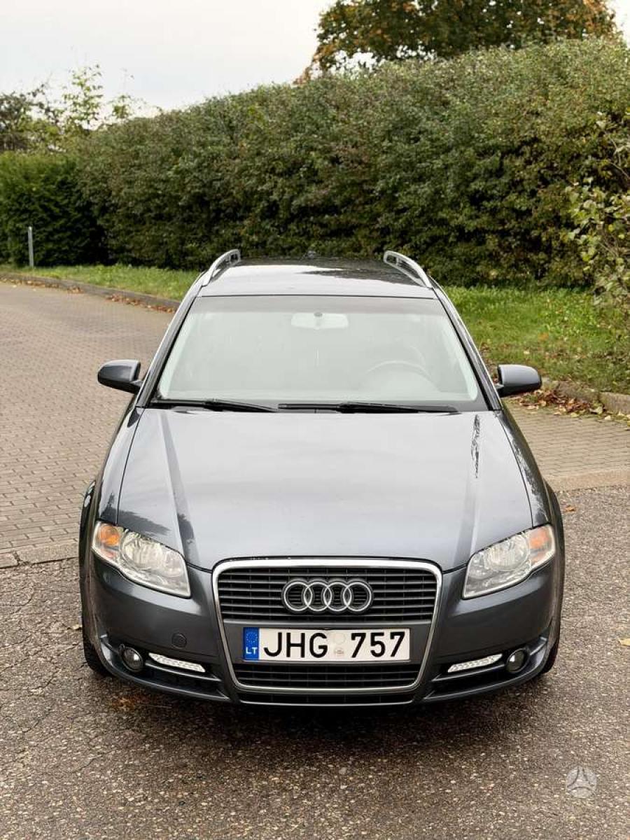 Grey Audi A4 2007 in Vilnius, with an engine capacity of 1.99 L and mileage of 275 thousand km for 3500 €, photo 4 on AUTOMOTO.COM.LV