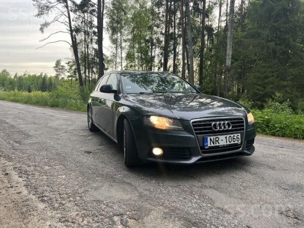 Pelēks Audi A4 2008 Jelgava, ar dzinēja tilpumu 2.00 L un nobraukumu 306 tūkst. km par 5950 €, foto 1 vietnē AUTOMOTO.COM.LV