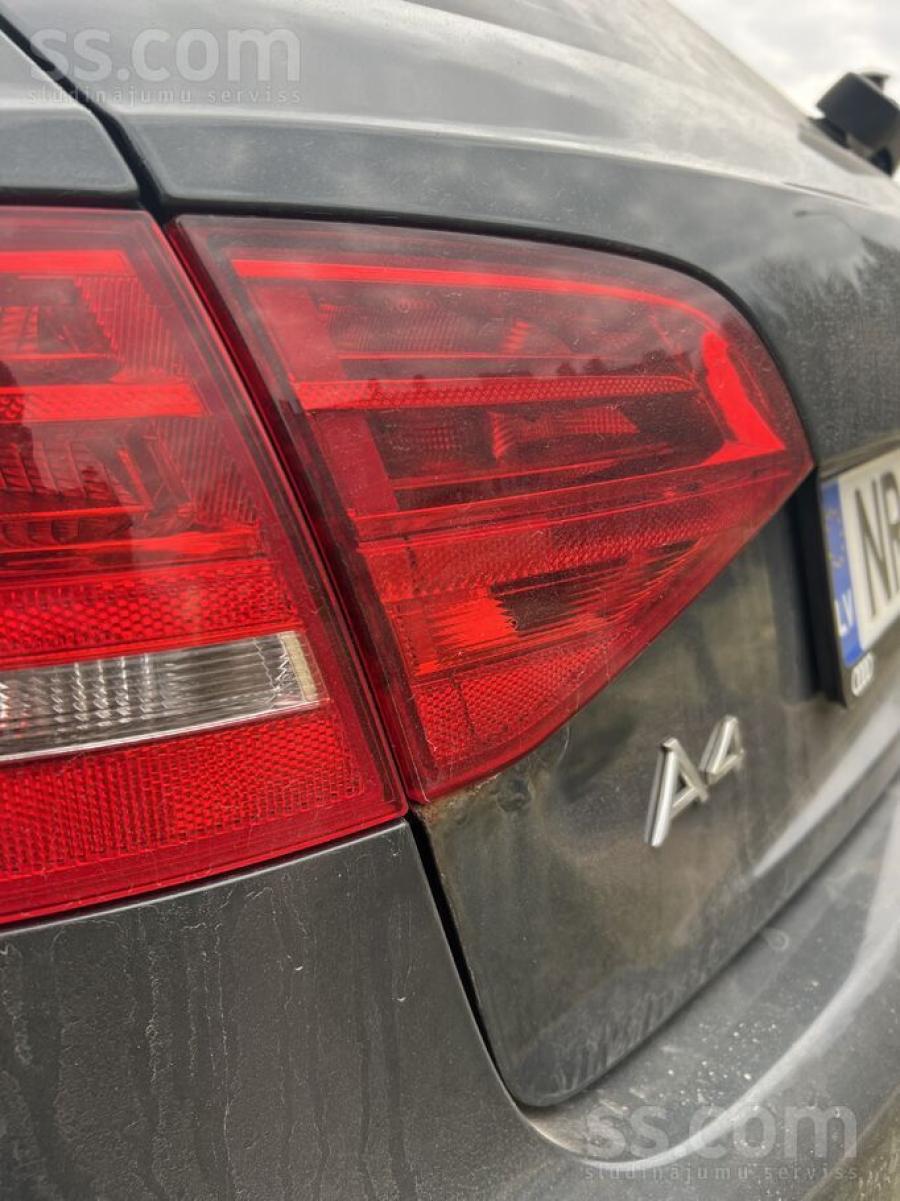Pelēks Audi A4 2008 Jelgava, ar dzinēja tilpumu 2.00 L un nobraukumu 306 tūkst. km par 5950 €, foto 5 vietnē AUTOMOTO.COM.LV