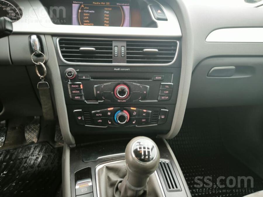 Pelēks Audi A4 2008 Jelgava, ar dzinēja tilpumu 2.00 L un nobraukumu 306 tūkst. km par 5950 €, foto 9 vietnē AUTOMOTO.COM.LV