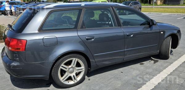 Pelēks Audi A4 2008 Jelgava, ar dzinēja tilpumu 2.00 L un nobraukumu 283 tūkst. km par 1100 €, foto 3 vietnē AUTOMOTO.COM.LV
