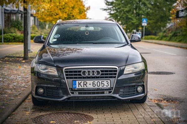 Grey Audi A4 2008 in Riga, with an engine capacity of 2.00 L and mileage of 0 thousand km for 3990 €, photo 2 on AUTOMOTO.COM.LV