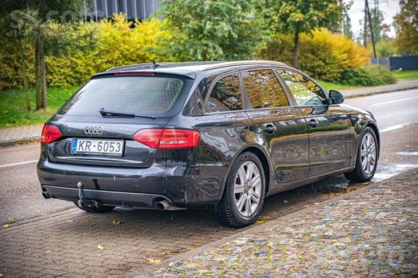 Grey Audi A4 2008 in Riga, with an engine capacity of 2.00 L and mileage of 0 thousand km for 3990 €, photo 4 on AUTOMOTO.COM.LV
