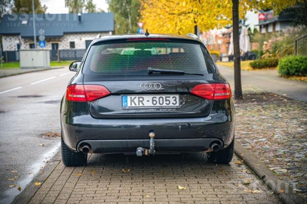 Grey Audi A4 2008 in Riga, with an engine capacity of 2.00 L and mileage of 0 thousand km for 3990 €, photo 5 on AUTOMOTO.COM.LV