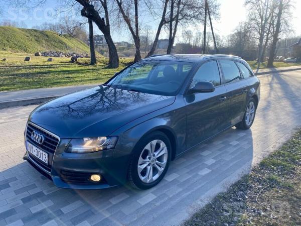 Grey Audi A4 2008 in Rezekne, with an engine capacity of 2.00 L and mileage of 0 thousand km for 4950 €, photo 2 on AUTOMOTO.COM.LV