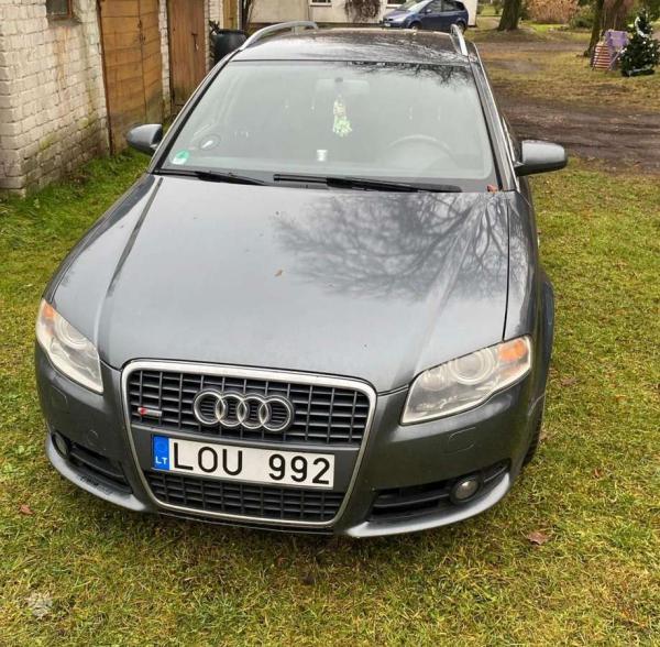 Grey Audi A4 2008 in Silute, with an engine capacity of 2.00 L and mileage of 260 thousand km for 1250 €, photo 1 on AUTOMOTO.COM.LV