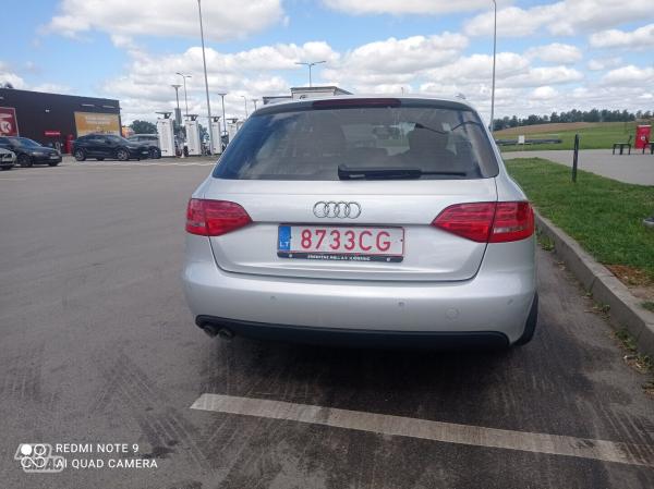 Pelēks Audi A4 2008 Klaipėda, ar dzinēja tilpumu 2.00 L un nobraukumu 325 tūkst. km par 4600 €, foto 6 vietnē AUTOMOTO.COM.LV