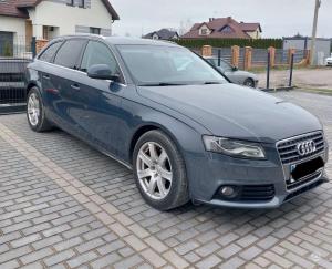 Grey Audi A4 2008 in Vilnius, with an engine capacity of 2.00 L and mileage of 295 thousand km for 3300 €, photo  on AUTOMOTO.COM.LV