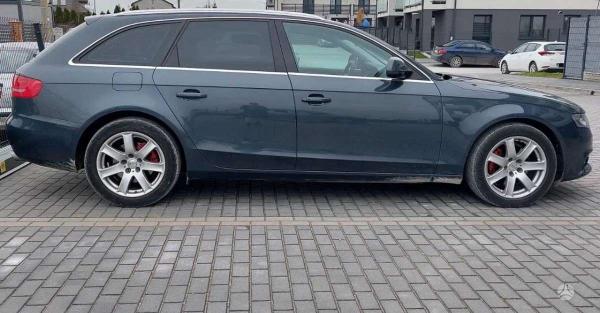 Pelēks Audi A4 2008 Viļņa, ar dzinēja tilpumu 2.00 L un nobraukumu 295 tūkst. km par 3300 €, foto 5 vietnē AUTOMOTO.COM.LV