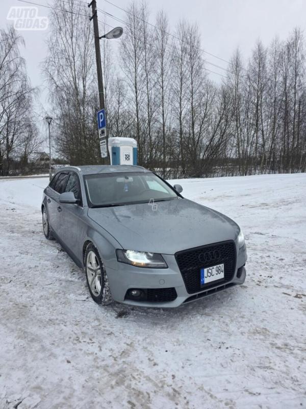 Pelēks Audi A4 2008 Utena, ar dzinēja tilpumu 2.00 L un nobraukumu 307 tūkst. km par 4600 €, foto 1 vietnē AUTOMOTO.COM.LV