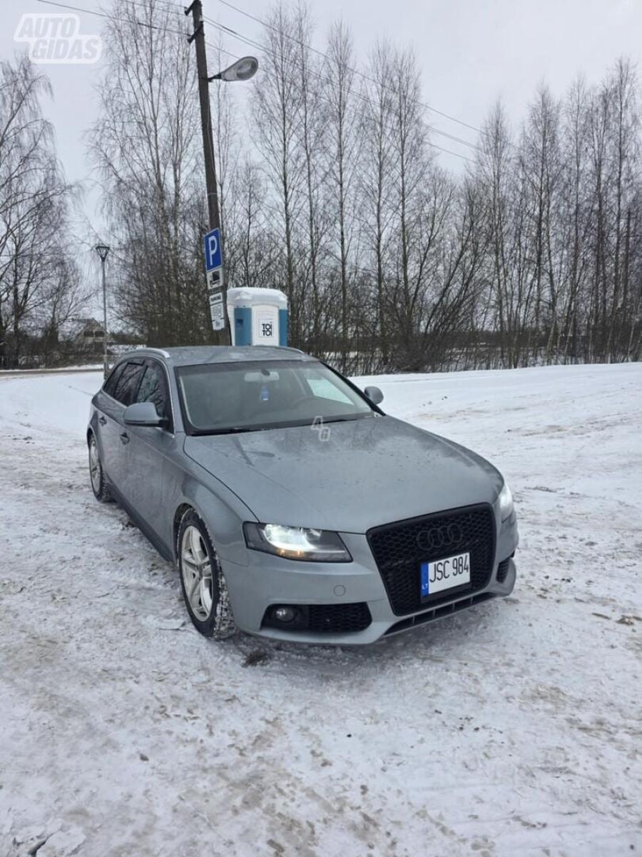 Grey Audi A4 2008 in Utena, with an engine capacity of 2.00 L and mileage of 307 thousand km for 4600 €, photo 1 on AUTOMOTO.COM.LV