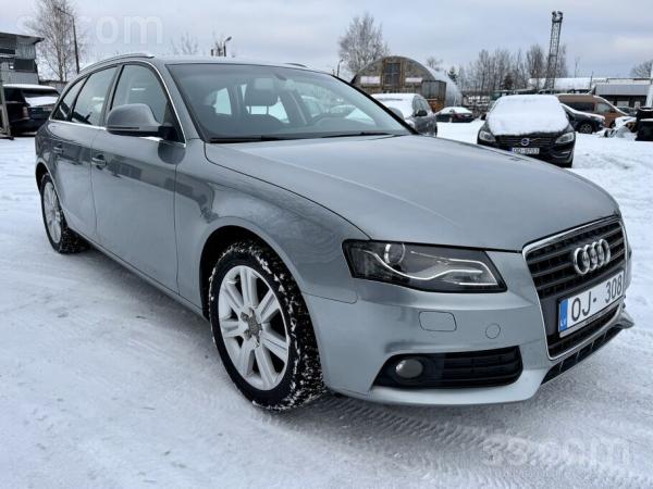 Grey Audi A4 2008 in Riga, with an engine capacity of 2.00 L and mileage of 0 thousand km for 4990 €, photo 3 on AUTOMOTO.COM.LV