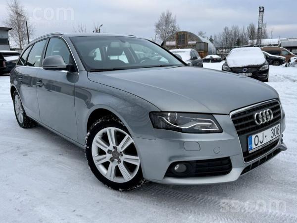 Grey Audi A4 2008 in Riga, with an engine capacity of 2.00 L and mileage of 0 thousand km for 4990 €, photo 4 on AUTOMOTO.COM.LV