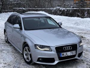 Grey Audi A4 2008 in Ukmerge, with an engine capacity of 1.97 L and mileage of 352 thousand km for 4800 €, photo 2 on AUTOMOTO.COM.LV