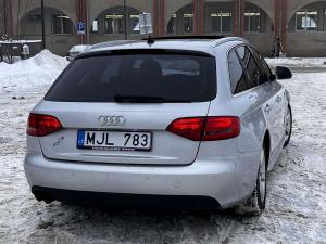 Grey Audi A4 2008 in Ukmerge, with an engine capacity of 1.97 L and mileage of 352 thousand km for 4800 €, photo 4 on AUTOMOTO.COM.LV
