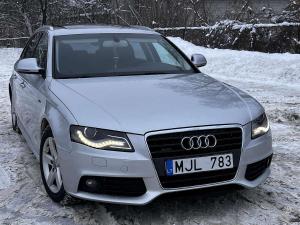 Grey Audi A4 2008 in Ukmerge, with an engine capacity of 1.97 L and mileage of 352 thousand km for 4800 €, photo 6 on AUTOMOTO.COM.LV