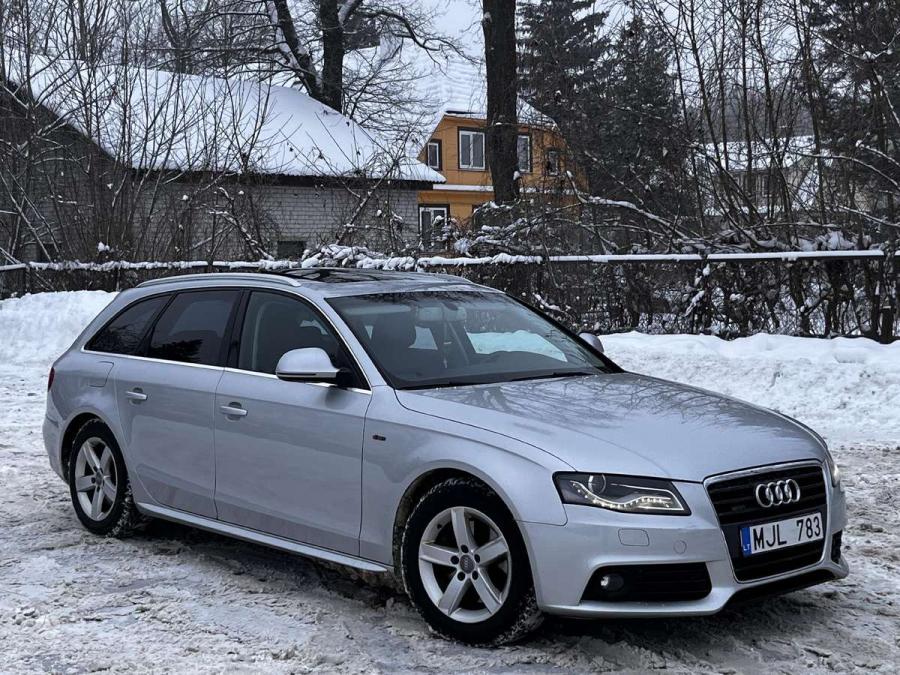 Grey Audi A4 2008 in Ukmerge, with an engine capacity of 1.97 L and mileage of 352 thousand km for 4800 €, photo 8 on AUTOMOTO.COM.LV