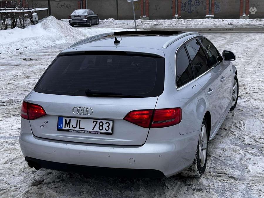 Grey Audi A4 2008 in Ukmerge, with an engine capacity of 1.97 L and mileage of 352 thousand km for 4800 €, photo 10 on AUTOMOTO.COM.LV