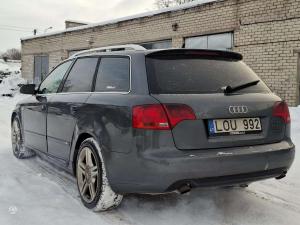 Grey Audi A4 2008 in Silute, with an engine capacity of 1.97 L and mileage of 260 thousand km for 1250 €, photo 5 on AUTOMOTO.COM.LV