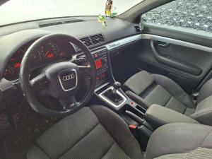 Grey Audi A4 2008 in Silute, with an engine capacity of 1.97 L and mileage of 260 thousand km for 1250 €, photo 10 on AUTOMOTO.COM.LV
