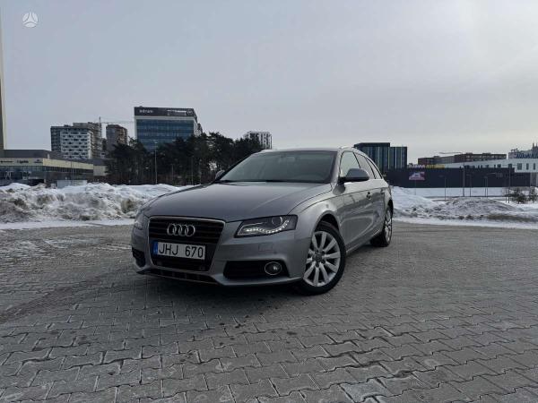Grey Audi A4 2008 in Vilnius, with an engine capacity of 2.00 L and mileage of 380 thousand km for 3650 €, photo 1 on AUTOMOTO.COM.LV