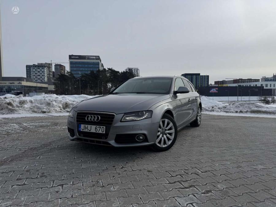 Grey Audi A4 2008 in Vilnius, with an engine capacity of 2.00 L and mileage of 380 thousand km for 3650 €, photo 1 on AUTOMOTO.COM.LV