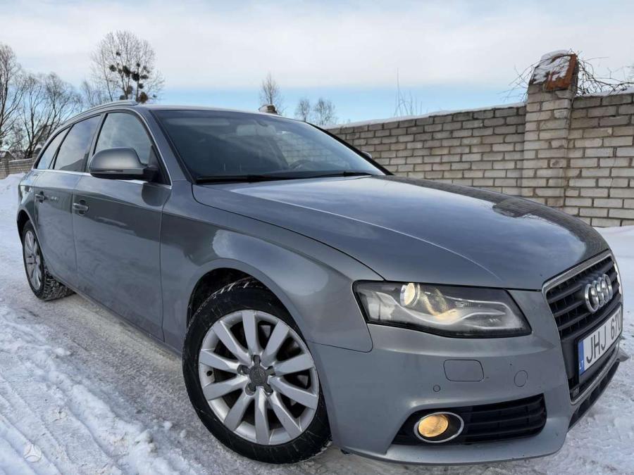 Grey Audi A4 2008 in Kaunas, with an engine capacity of 1.97 L and mileage of 361 thousand km for 4750 €, photo 2 on AUTOMOTO.COM.LV