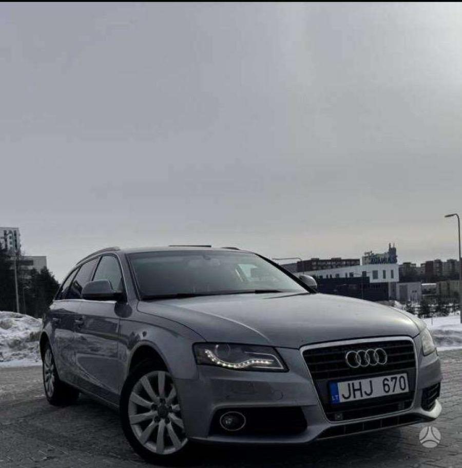 Grey Audi A4 2008 in Kaunas, with an engine capacity of 1.97 L and mileage of 361 thousand km for 4750 €, photo 15 on AUTOMOTO.COM.LV