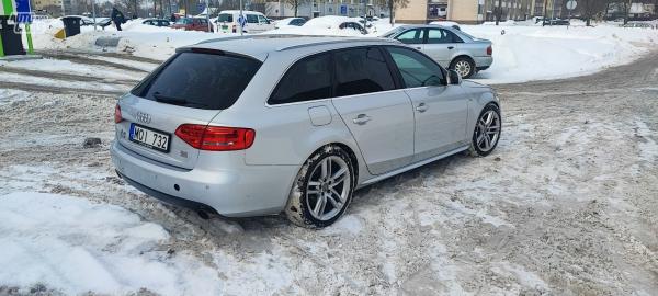Pelēks Audi A4 2008 Panevēža, ar dzinēja tilpumu 3.20 L un nobraukumu 205 tūkst. km par 4500 €, foto 6 vietnē AUTOMOTO.COM.LV