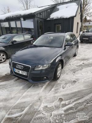 Pelēks Audi A4 2008 Kauņa, ar dzinēja tilpumu 2.00 L un nobraukumu 400 tūkst. km par 4000 €, foto  vietnē AUTOMOTO.COM.LV