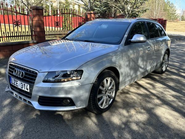 Pelēks Audi A4 2008 Viļņa, ar dzinēja tilpumu 2.00 L un nobraukumu 396 tūkst. km par 3499 €, foto 1 vietnē AUTOMOTO.COM.LV