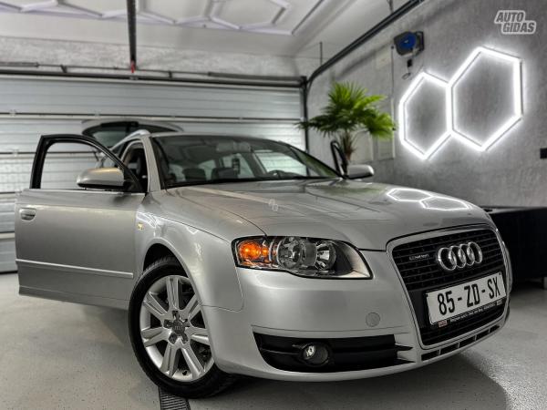 Grey Audi A4 2008 in Kaunas, with an engine capacity of 2.00 L and mileage of 264 thousand km for 3750 €, photo 1 on AUTOMOTO.COM.LV