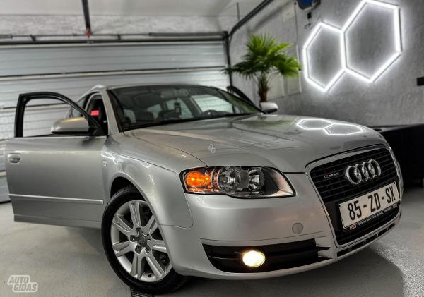 Grey Audi A4 2008 in Kaunas, with an engine capacity of 2.00 L and mileage of 264 thousand km for 3750 €, photo 4 on AUTOMOTO.COM.LV