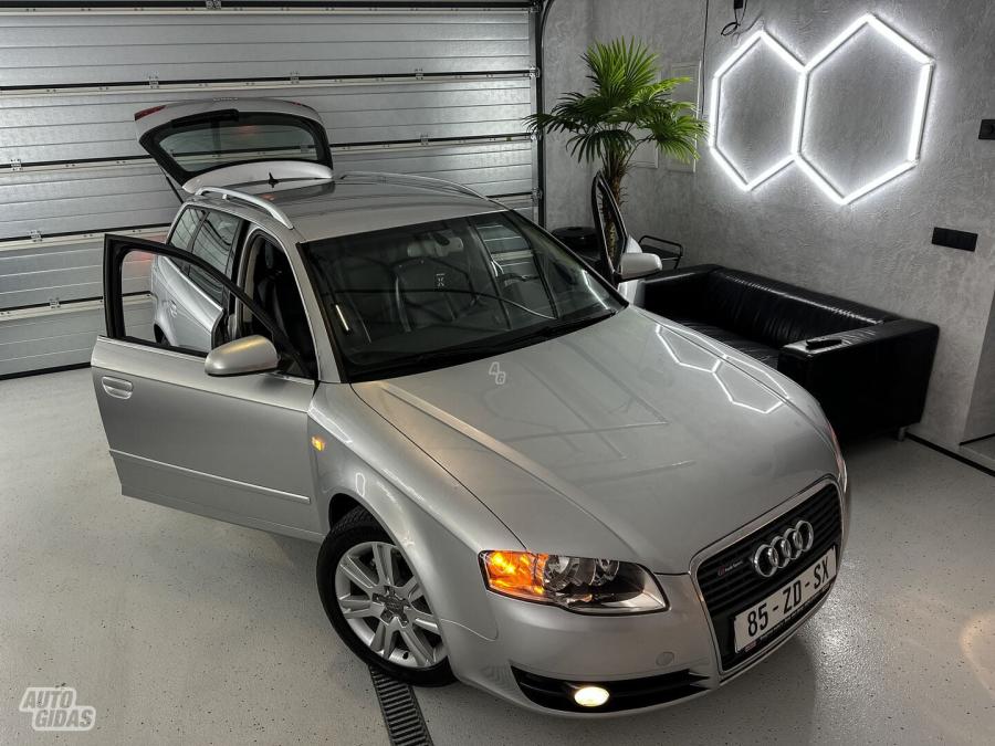 Grey Audi A4 2008 in Kaunas, with an engine capacity of 2.00 L and mileage of 264 thousand km for 3750 €, photo 11 on AUTOMOTO.COM.LV