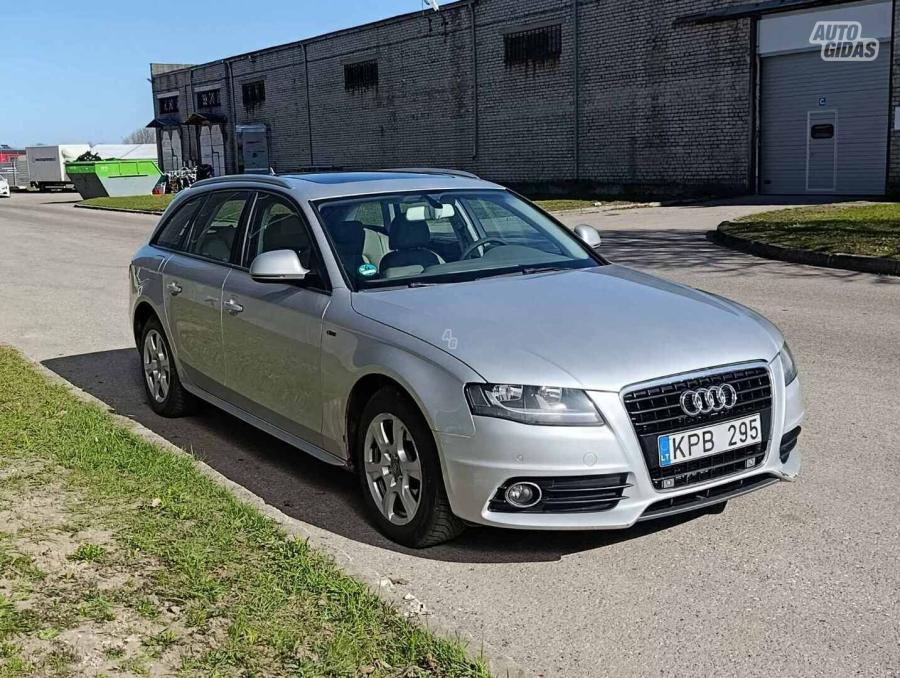 Pelēks Audi A4 2008 Kauņa, ar dzinēja tilpumu 2.00 L un nobraukumu 327 tūkst. km par 3700 €, foto 3 vietnē AUTOMOTO.COM.LV