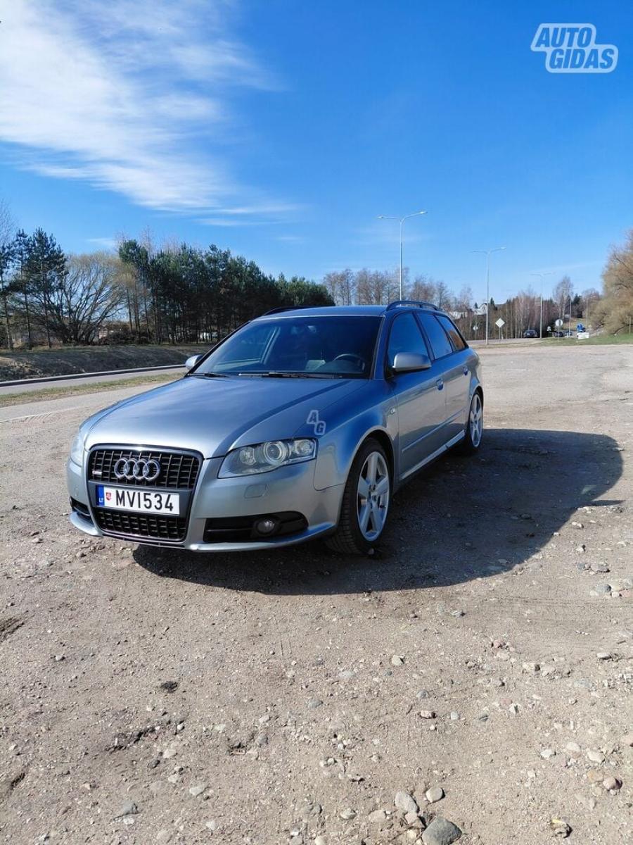 Grey Audi A4 2008 in Utena, with an engine capacity of 2.00 L and mileage of 385 thousand km for 3000 €, photo 1 on AUTOMOTO.COM.LV