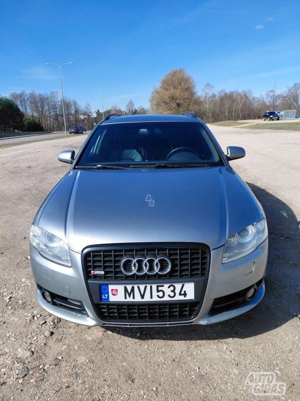 Pelēks Audi A4 2008 Utena, ar dzinēja tilpumu 2.00 L un nobraukumu 385 tūkst. km par 3000 €, foto 3 vietnē AUTOMOTO.COM.LV