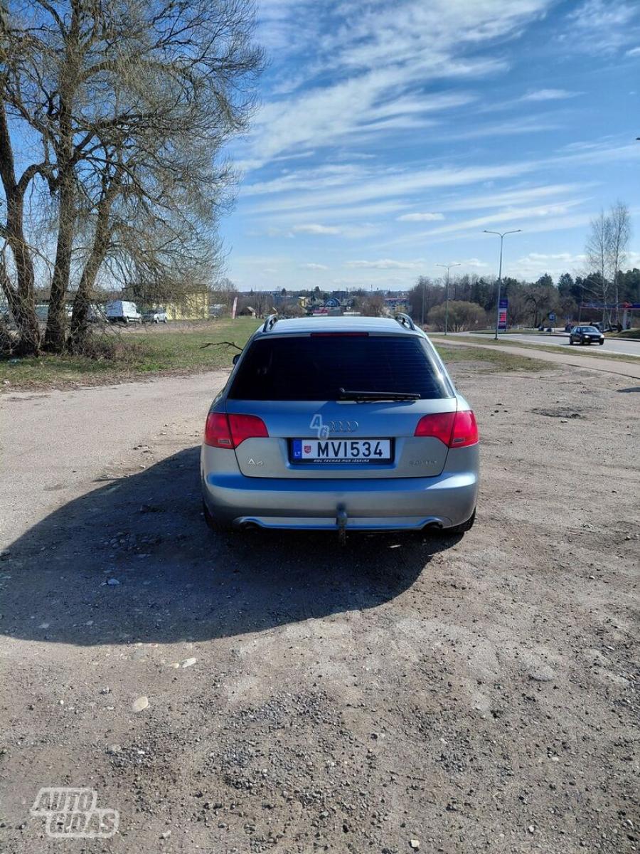 Grey Audi A4 2008 in Utena, with an engine capacity of 2.00 L and mileage of 385 thousand km for 3000 €, photo 9 on AUTOMOTO.COM.LV