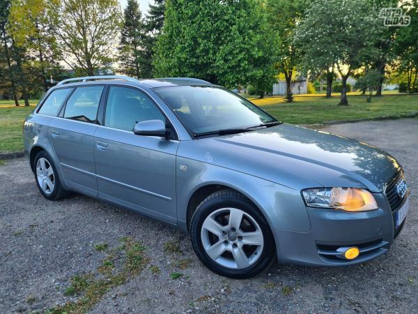 Pelēks Audi A4 2008 Klaipėda, ar dzinēja tilpumu 1.90 L un nobraukumu 212 tūkst. km par 3499 €, foto 6 vietnē AUTOMOTO.COM.LV