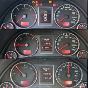 Серый Ауди А4 2008 в Клайпеда, объемом двигателя 1.90 л и пробегом 212 тыс. км за 3499 €, фото 19 на AUTOMOTO.COM.LV
