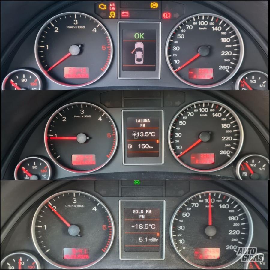 Серый Ауди А4 2008 в Шилуте, объемом двигателя 1.90 л и пробегом 212 тыс. км за 3499 €, фото 19 на AUTOMOTO.COM.LV