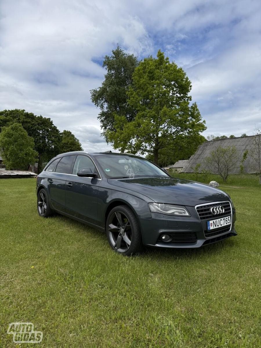 Grey Audi A4 2008 in Vilnius, with an engine capacity of 2.00 L and mileage of 498 thousand km for 3500 €, photo 1 on AUTOMOTO.COM.LV