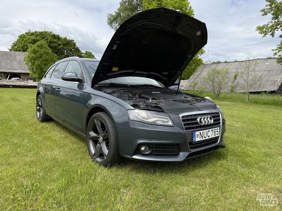 Grey Audi A4 2008 in Vilnius, with an engine capacity of 2.00 L and mileage of 498 thousand km for 3500 €, photo 11 on AUTOMOTO.COM.LV