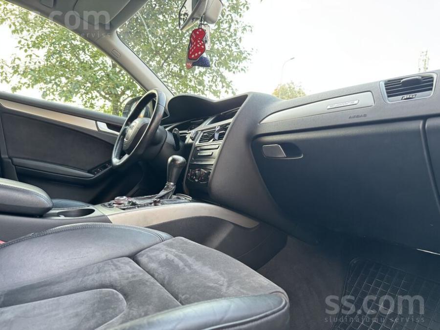 Grey Audi A4 2008 in Riga, with an engine capacity of 3.00 L and mileage of 338 thousand km for 4990 €, photo 13 on AUTOMOTO.COM.LV