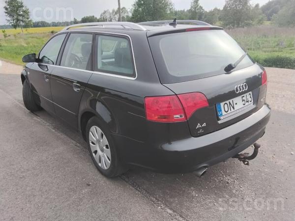 Pelēks Audi A4 2008 Rīga, ar dzinēja tilpumu 2.00 L un nobraukumu 280 tūkst. km par 4250 €, foto 3 vietnē AUTOMOTO.COM.LV