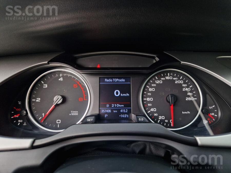 Grey Audi A4 2008 in Bauska, with an engine capacity of 2.00 L and mileage of 357 thousand km for 5250 €, photo 16 on AUTOMOTO.COM.LV