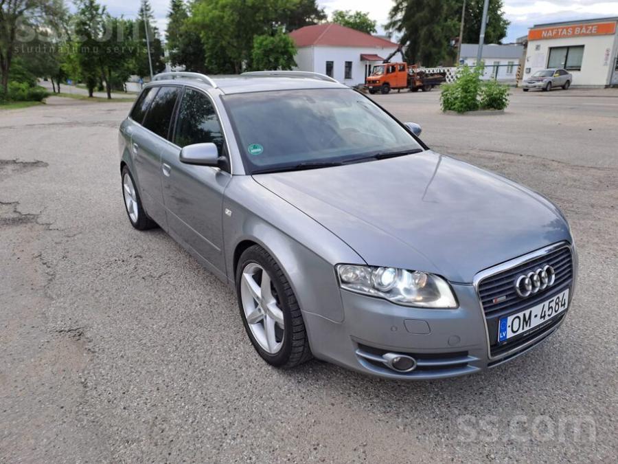 Pelēks Audi A4 2008 Daugavpils, ar dzinēja tilpumu 2.00 L un nobraukumu 256 tūkst. km par 4450 €, foto 1 vietnē AUTOMOTO.COM.LV