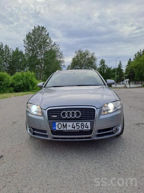 Grey Audi A4 2008 in Daugavpils, with an engine capacity of 2.00 L and mileage of 256 thousand km for 4450 €, photo 3 on AUTOMOTO.COM.LV