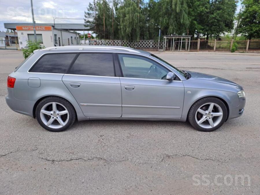 Pelēks Audi A4 2008 Daugavpils, ar dzinēja tilpumu 2.00 L un nobraukumu 256 tūkst. km par 4450 €, foto 5 vietnē AUTOMOTO.COM.LV