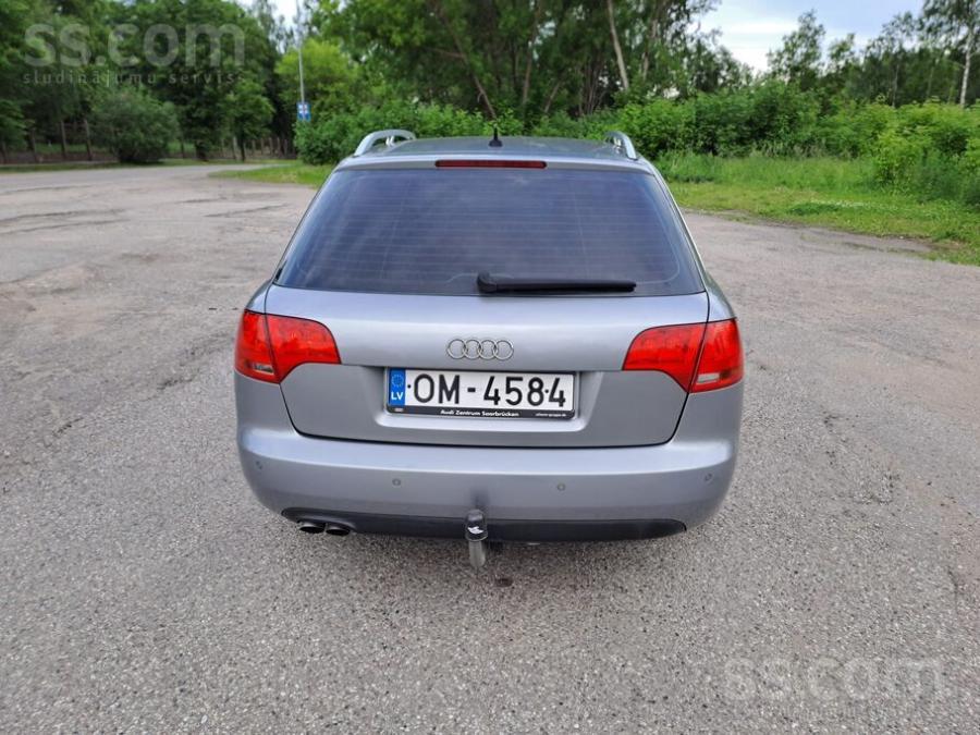 Pelēks Audi A4 2008 Daugavpils, ar dzinēja tilpumu 2.00 L un nobraukumu 256 tūkst. km par 4450 €, foto 8 vietnē AUTOMOTO.COM.LV